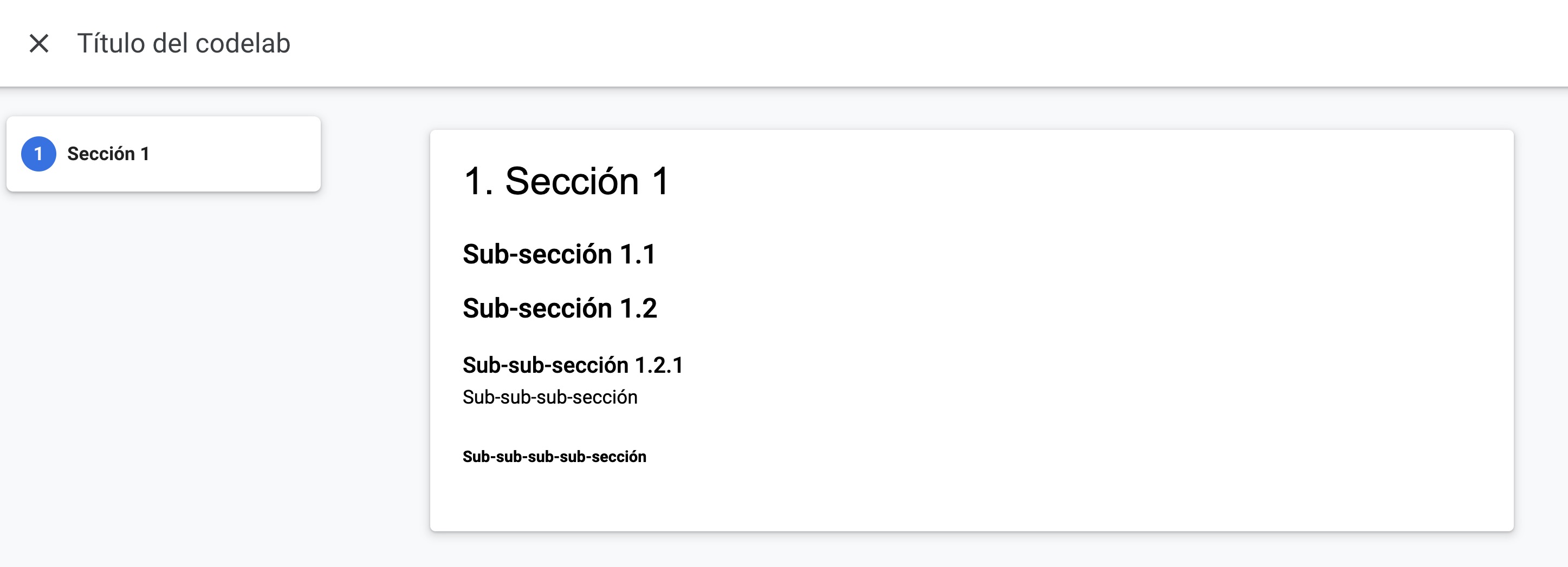 Codelab de cómo crear un codelab usando Markdown